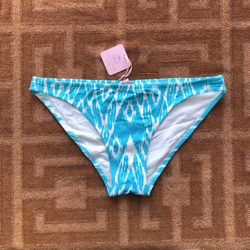 Vintage Turquoise Bikini - Etsy