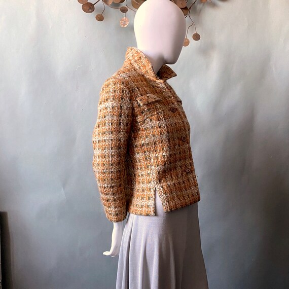 1960s Tweed Jacket Jack Clarke Dublin Coco Era Coutur… - Gem