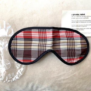 1960s 1970s Pan Am Airlines Sleeping Mask New Old Stock / Vintage ...
