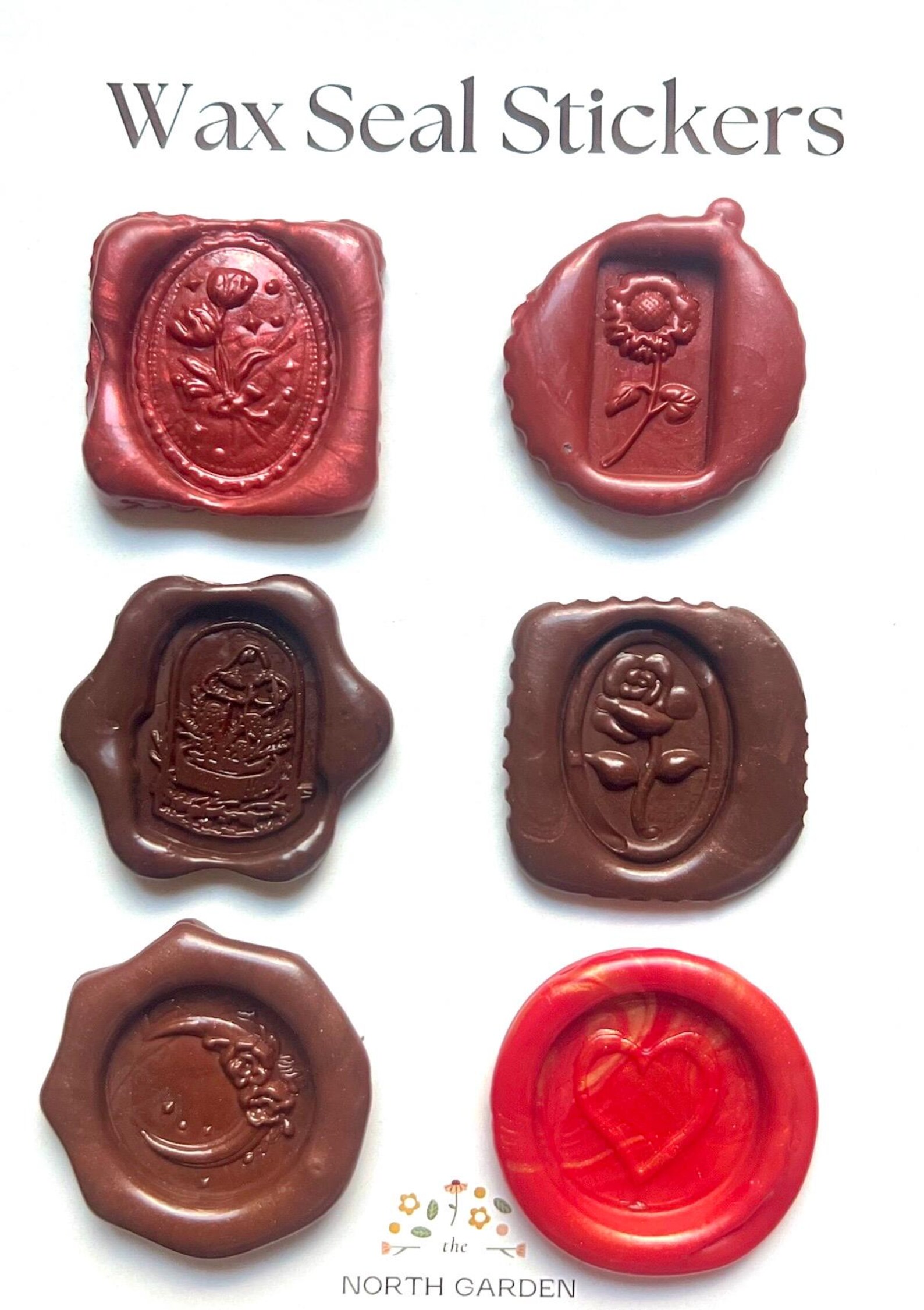Wax Seal Sticker Set - Etsy