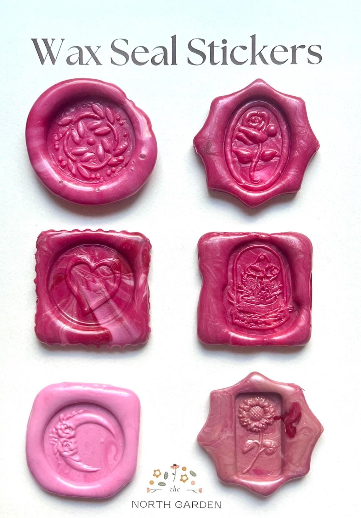 Wax Seal Sticker Set - Etsy