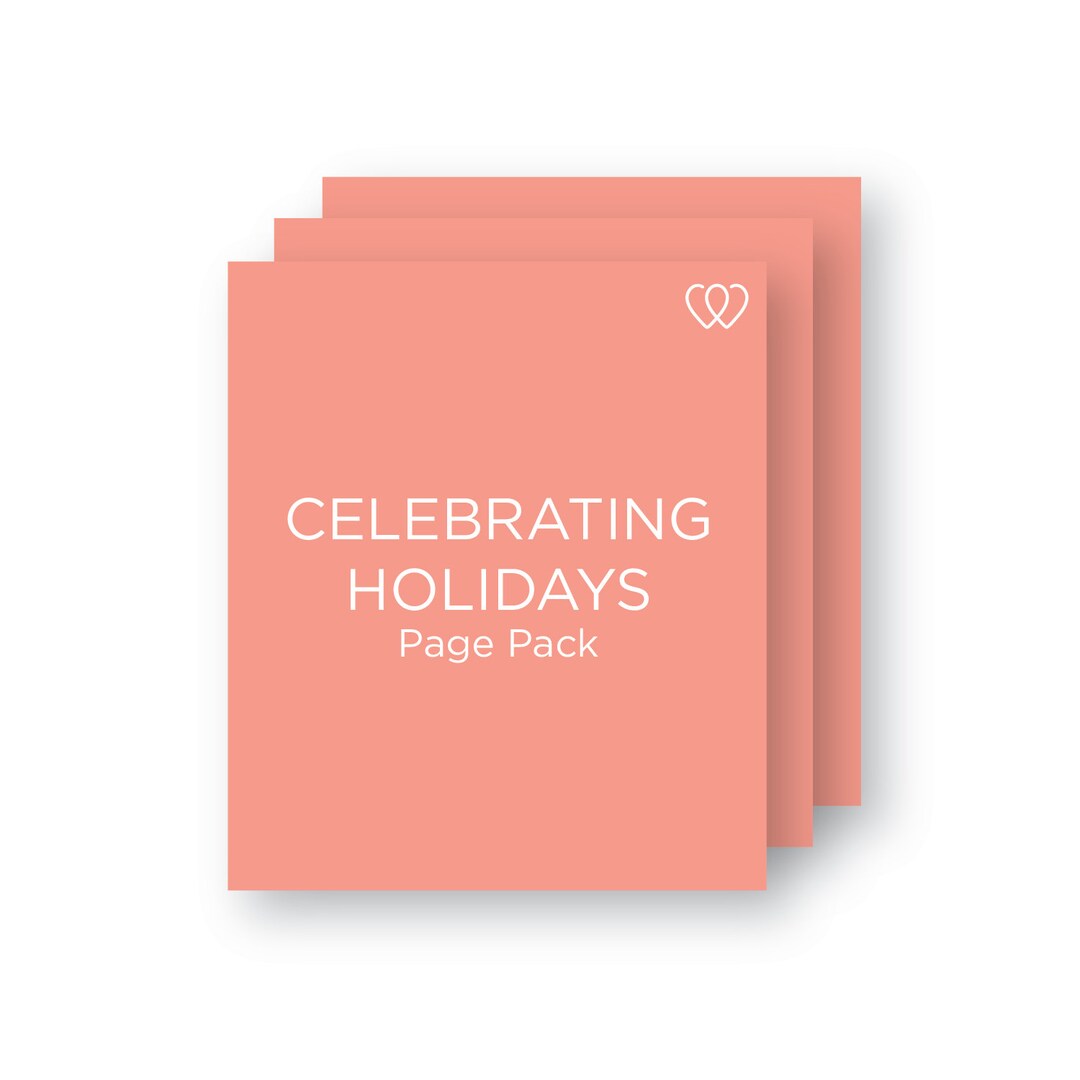 Celebrating Holidays Pack // Baby Book Additional Page Pack - Etsy