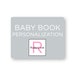 Personalize Your Ruby Love Baby Book - Baby Memory Book - Etsy