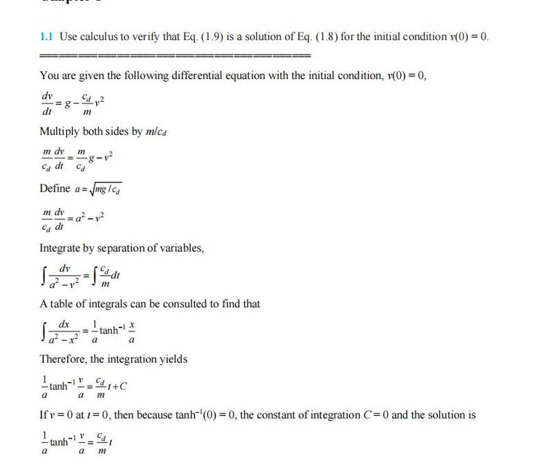Applied Numerical Methods With Python for Engineers and Scientists Steven C. Chapra Solutions - Etsy