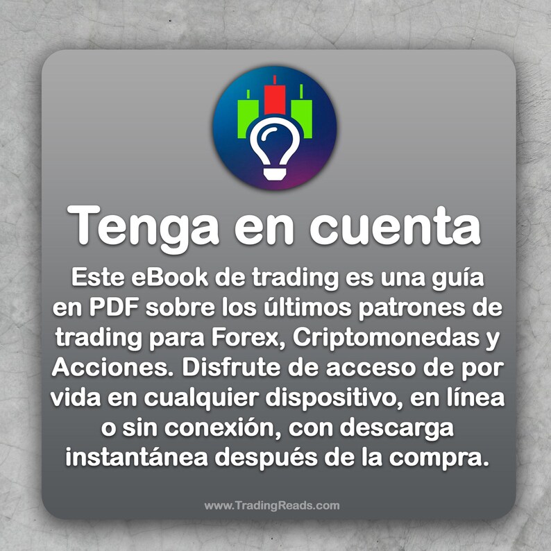 Smart Trading Book - Chart & Candlestick Patterns [español] - Etsy