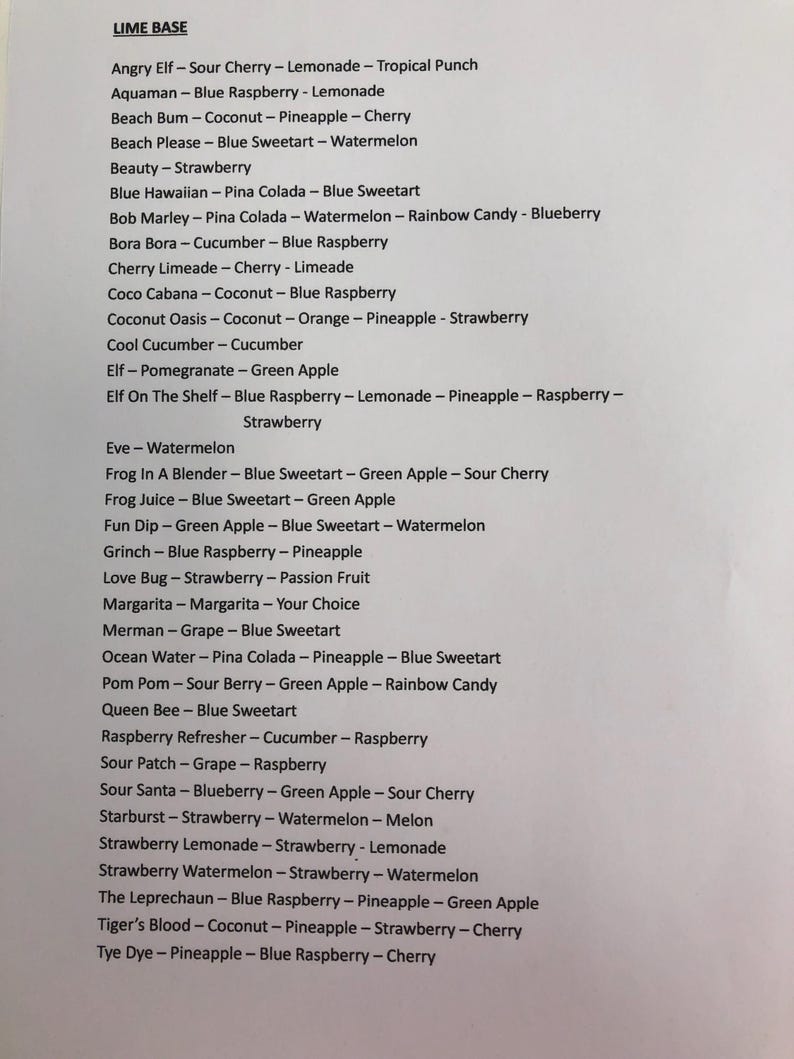 10 Loaded Teas - 32 Oz. - Etsy