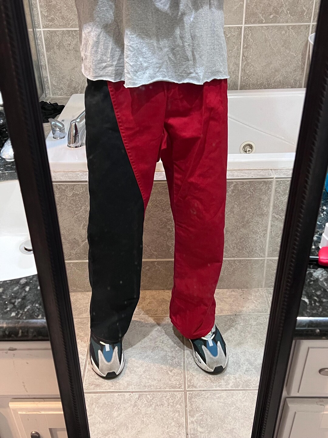 Custom Half and Half Pants - Etsy