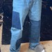 Custom Patchwork Jeans - Etsy