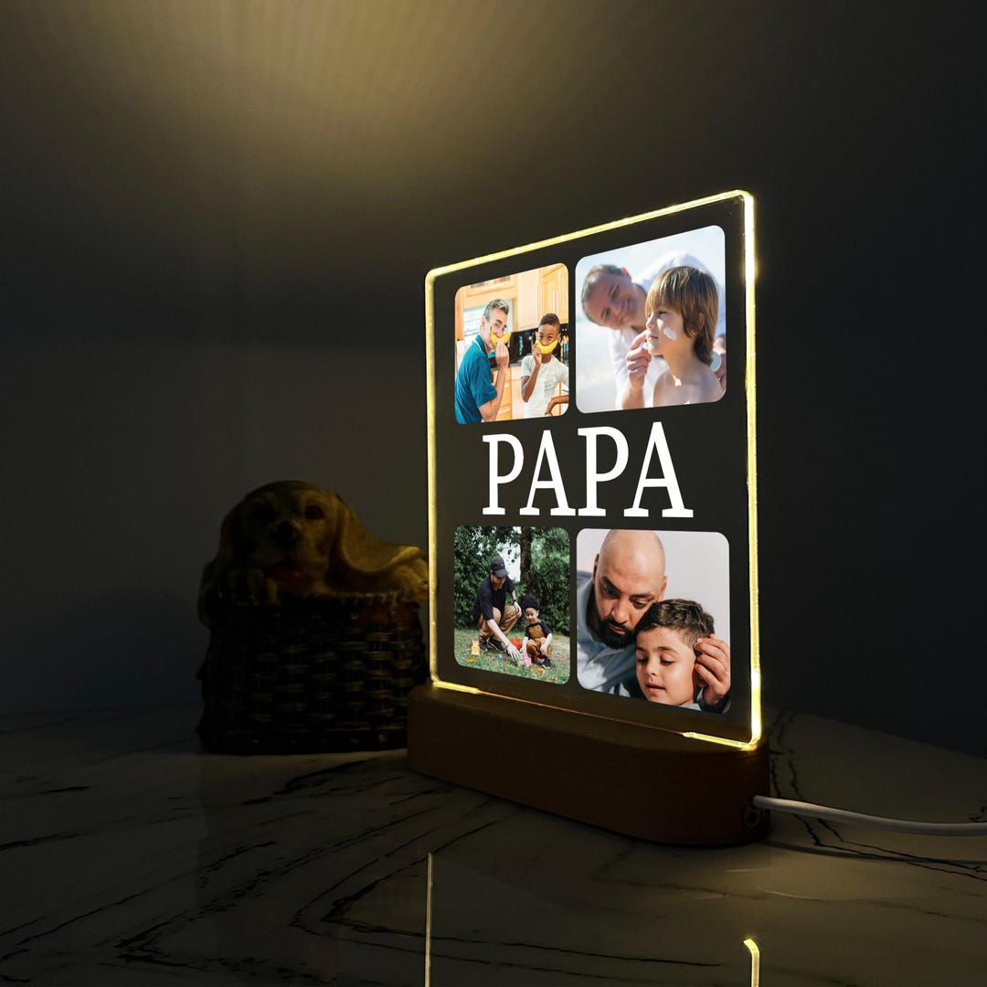 Personal Pictures Frame, Office Accessory Night Light, Office Decor ...