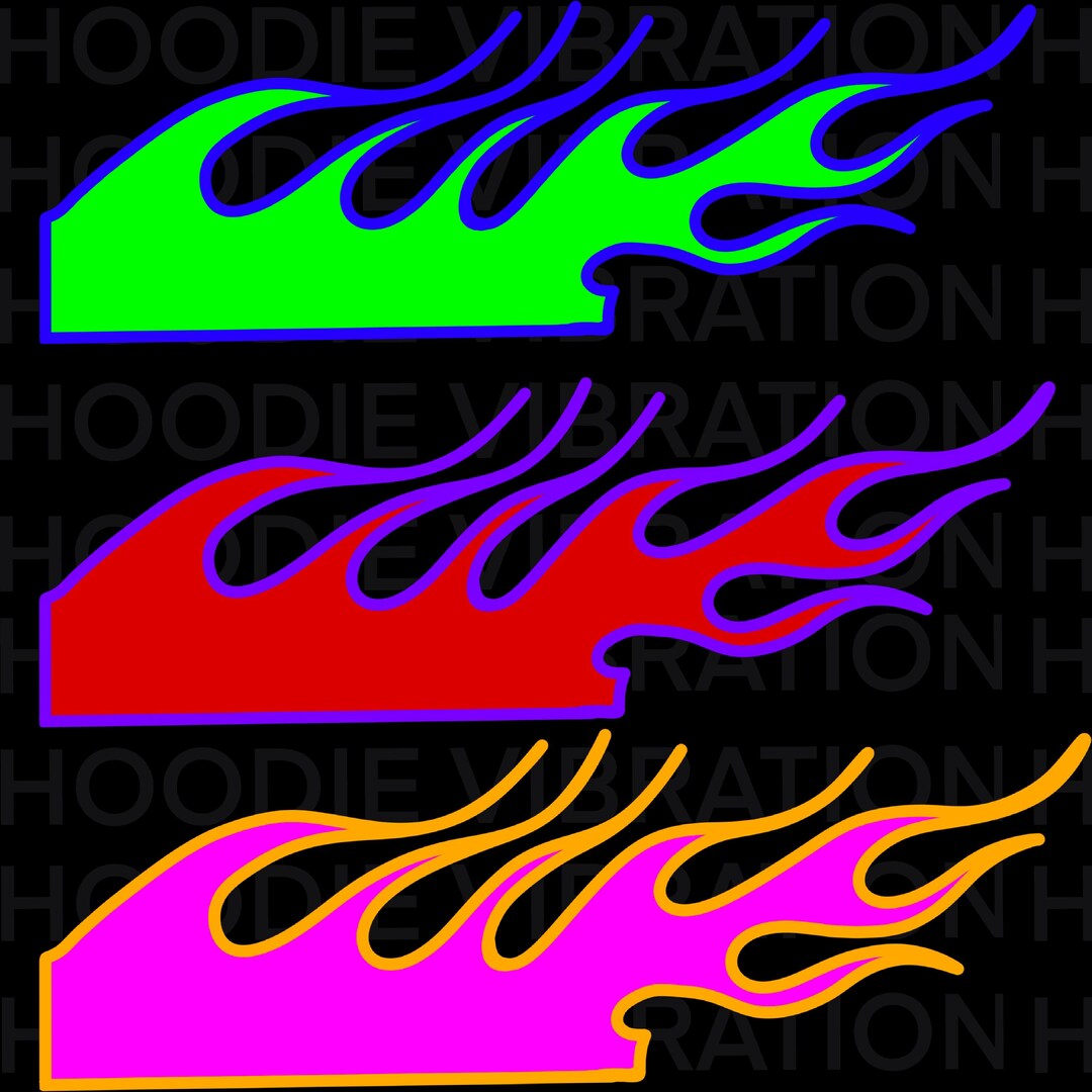 Fire, Flames Tattoo, Fire Sticker, Abstract Tribal Fire Flames, Racing ...