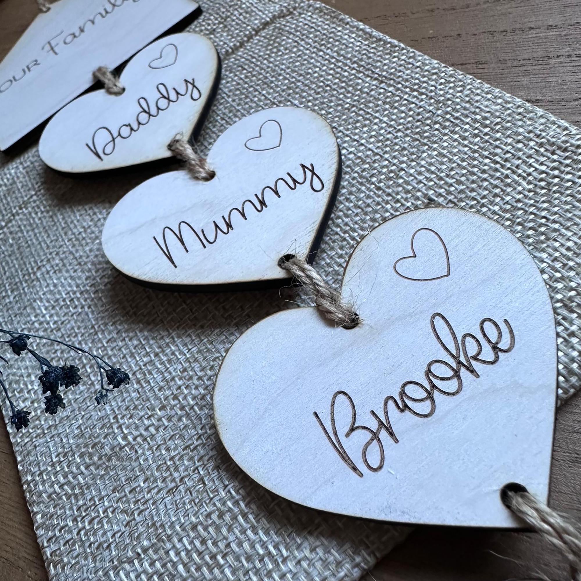 Our Family Wall Hanging | Family Tree | Family Wall Hanger | Custom ...