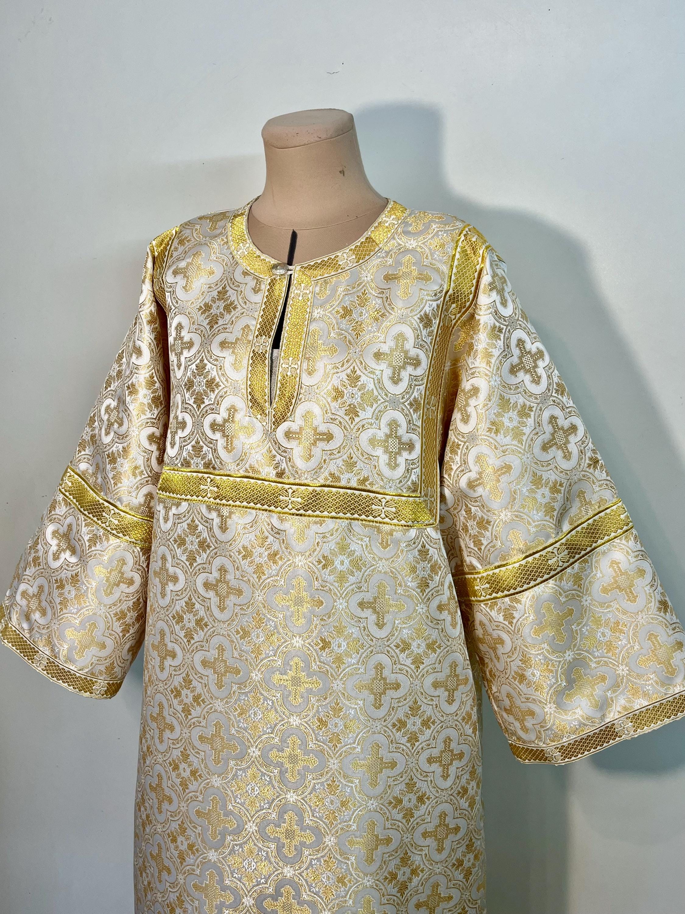 Custom Orthodox Altar Server Robe | Stikharion for Altar Boys | Lector ...
