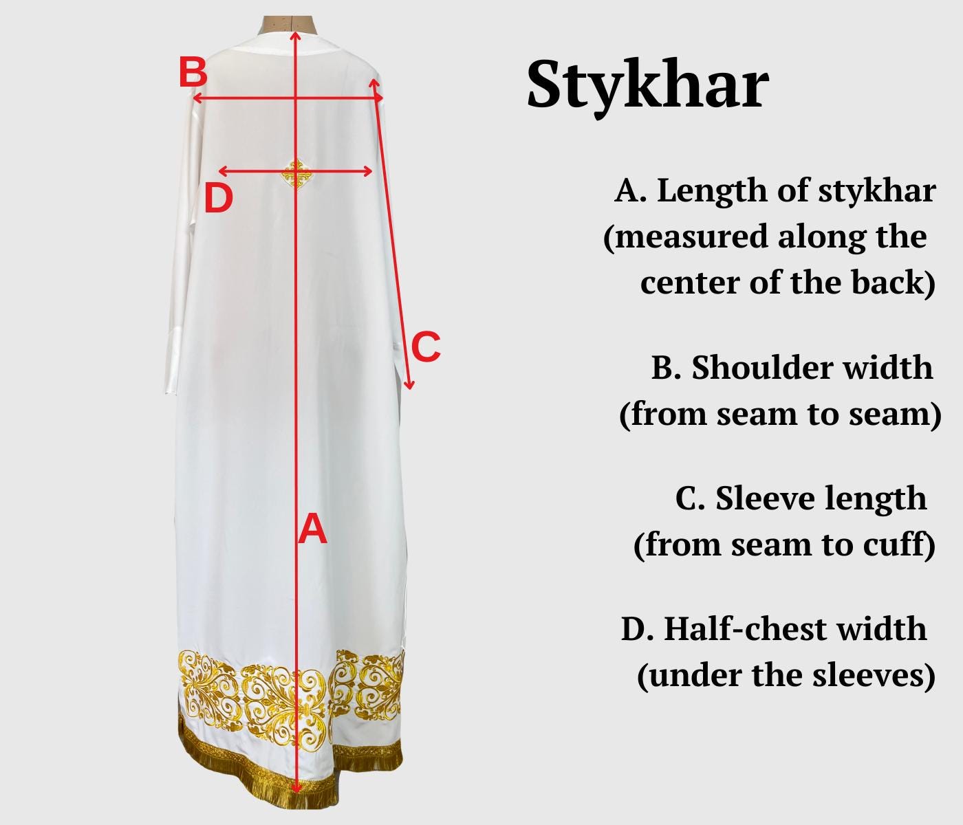 Alb | Surplice | Altar Vestment | Albs for Priest | Embroidery ...