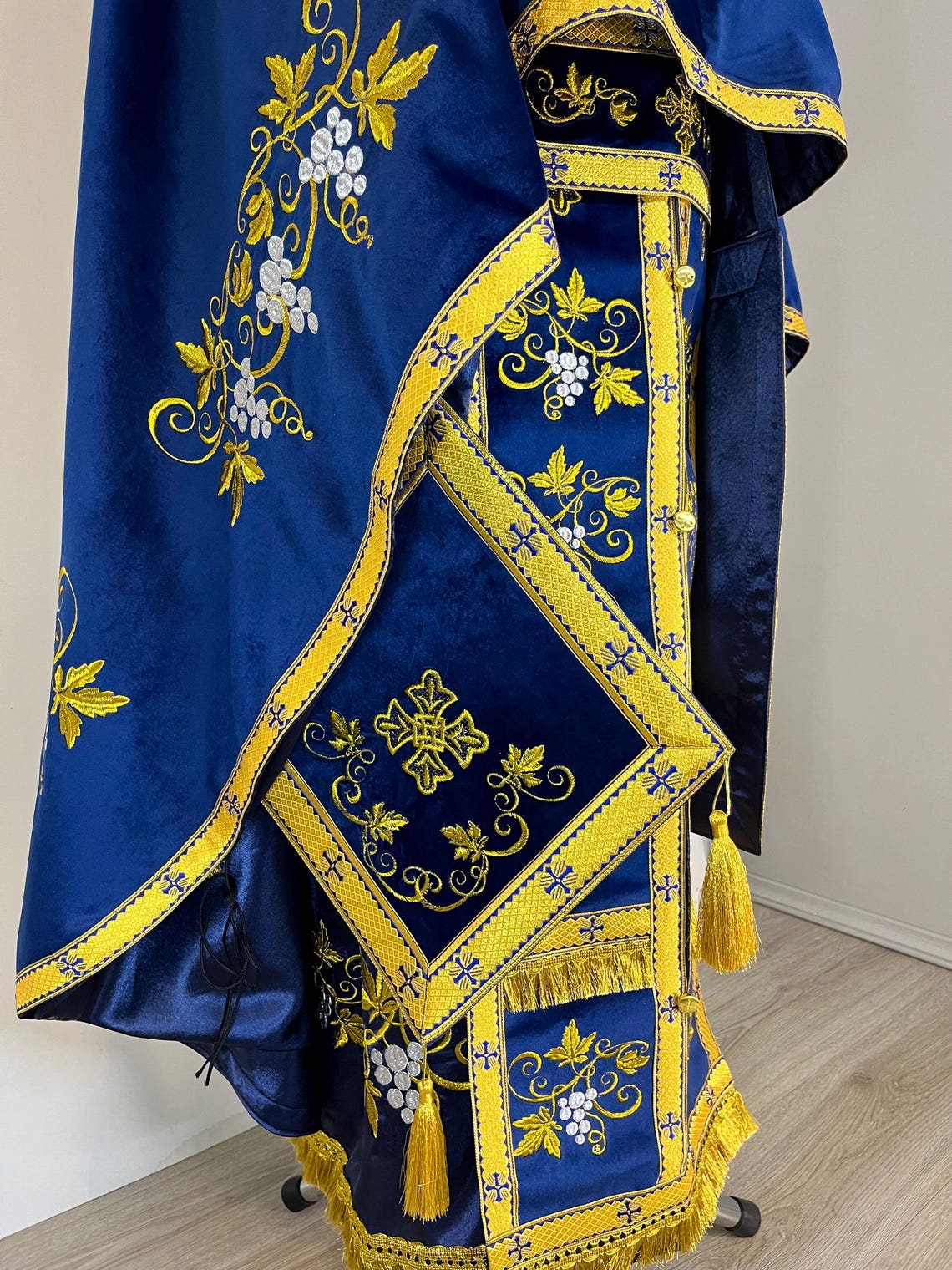 Greek Embroidered Priest Vestment Set | Orthodox Religious Clothing - Etsy