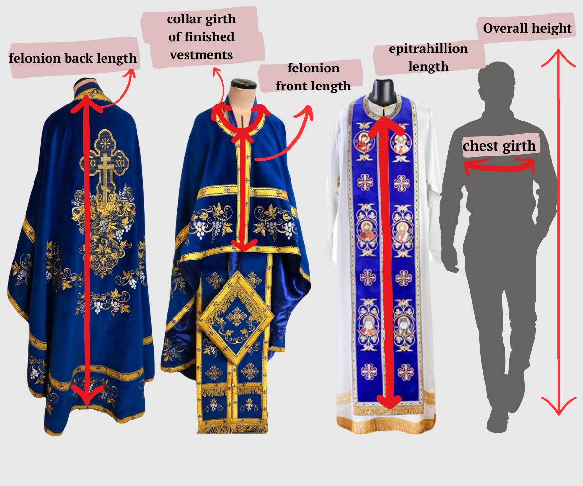 Orthodox Vestments | Greek Vestment Liturgical | Religious Clothing ...