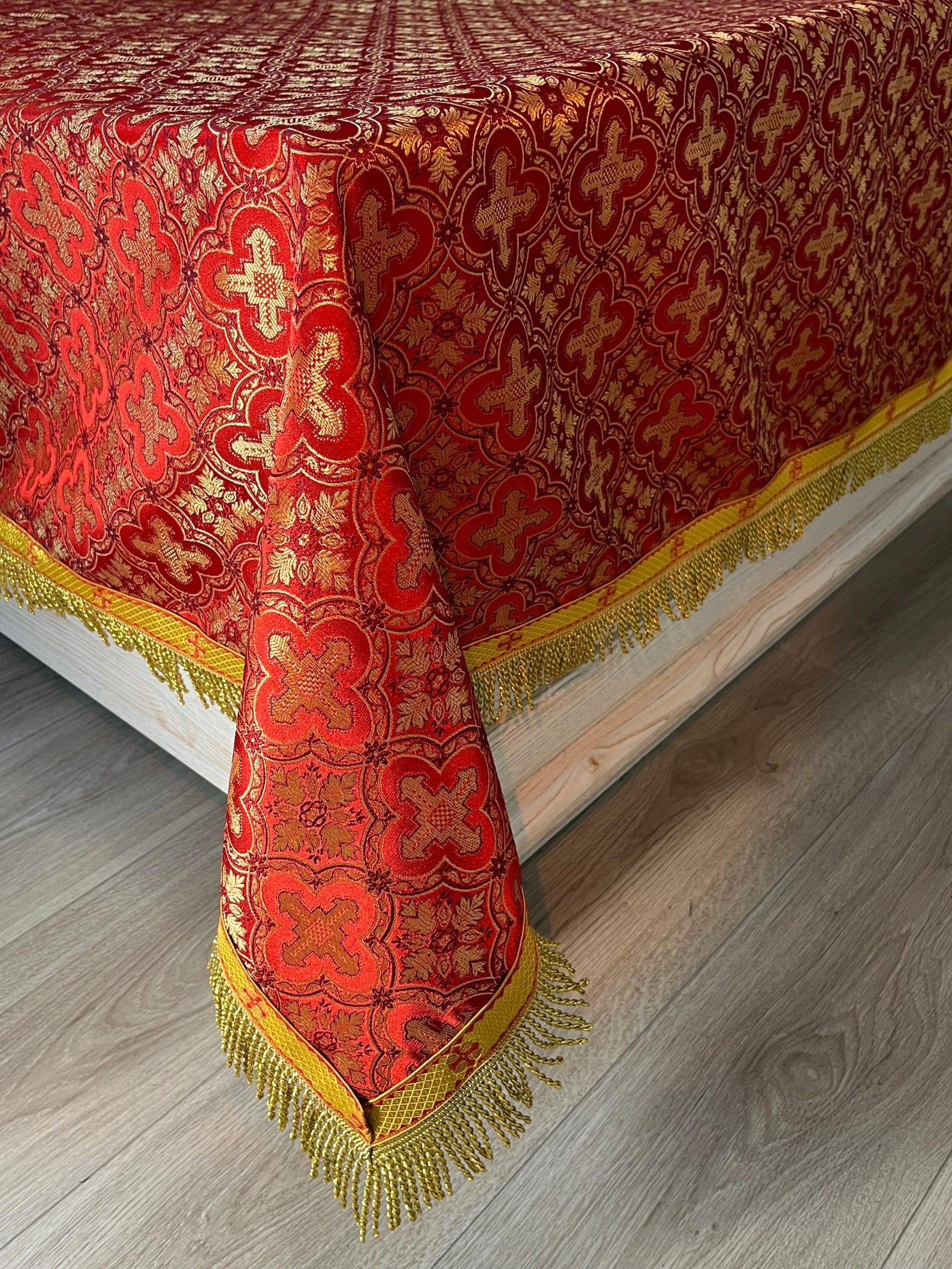 Liturgical Altar Cover | Custom Church Linens With Fringe - Etsy