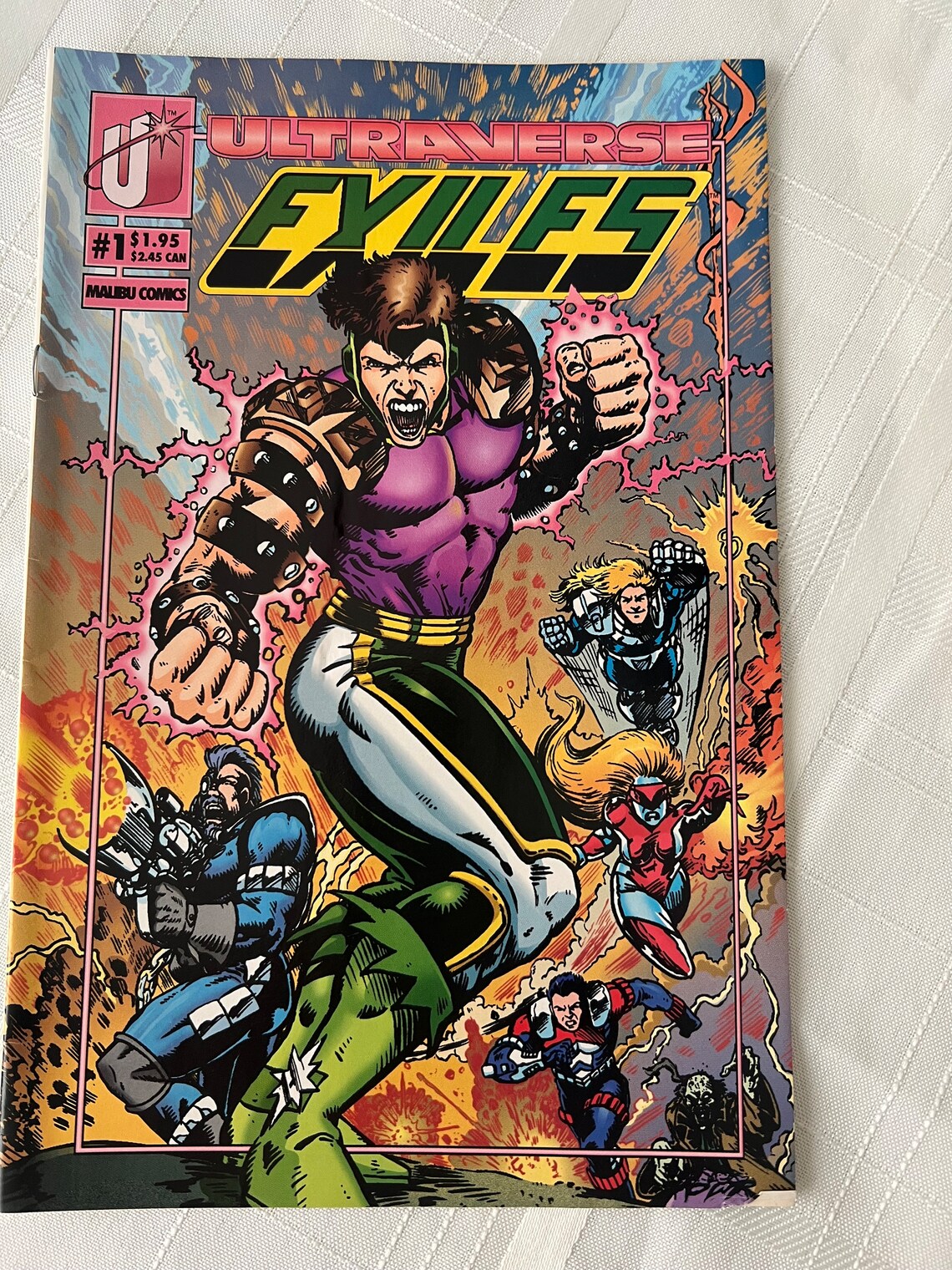 EXILES Ultraverse 1993 Excellent Unread Condition Vintage Memorabilia ...
