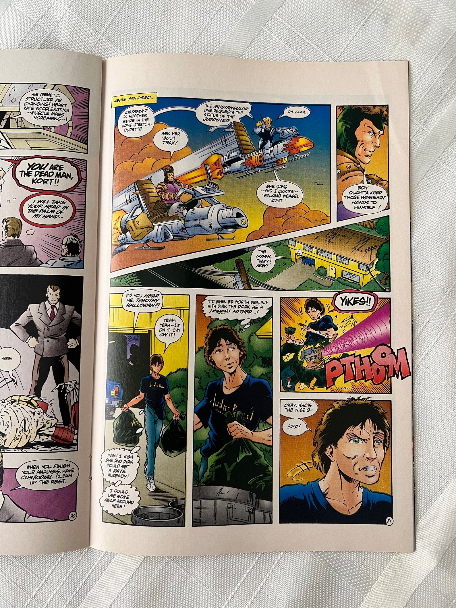 EXILES Ultraverse 1993 Excellent Unread Condition Vintage Memorabilia ...