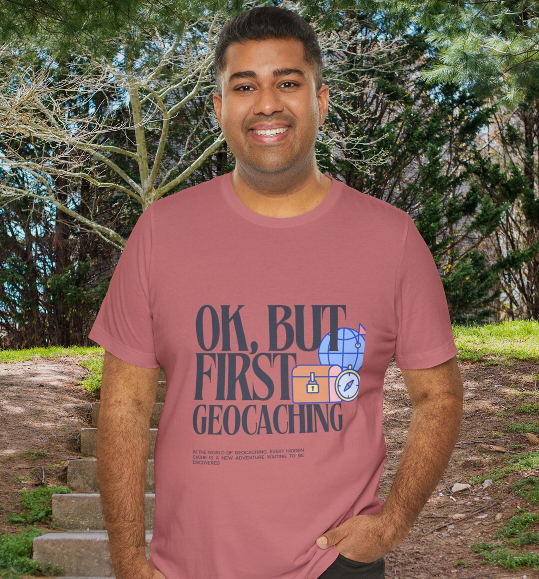 Geocaching - Short Sleeve Tee | Shirt for Fans of Geocaching ...