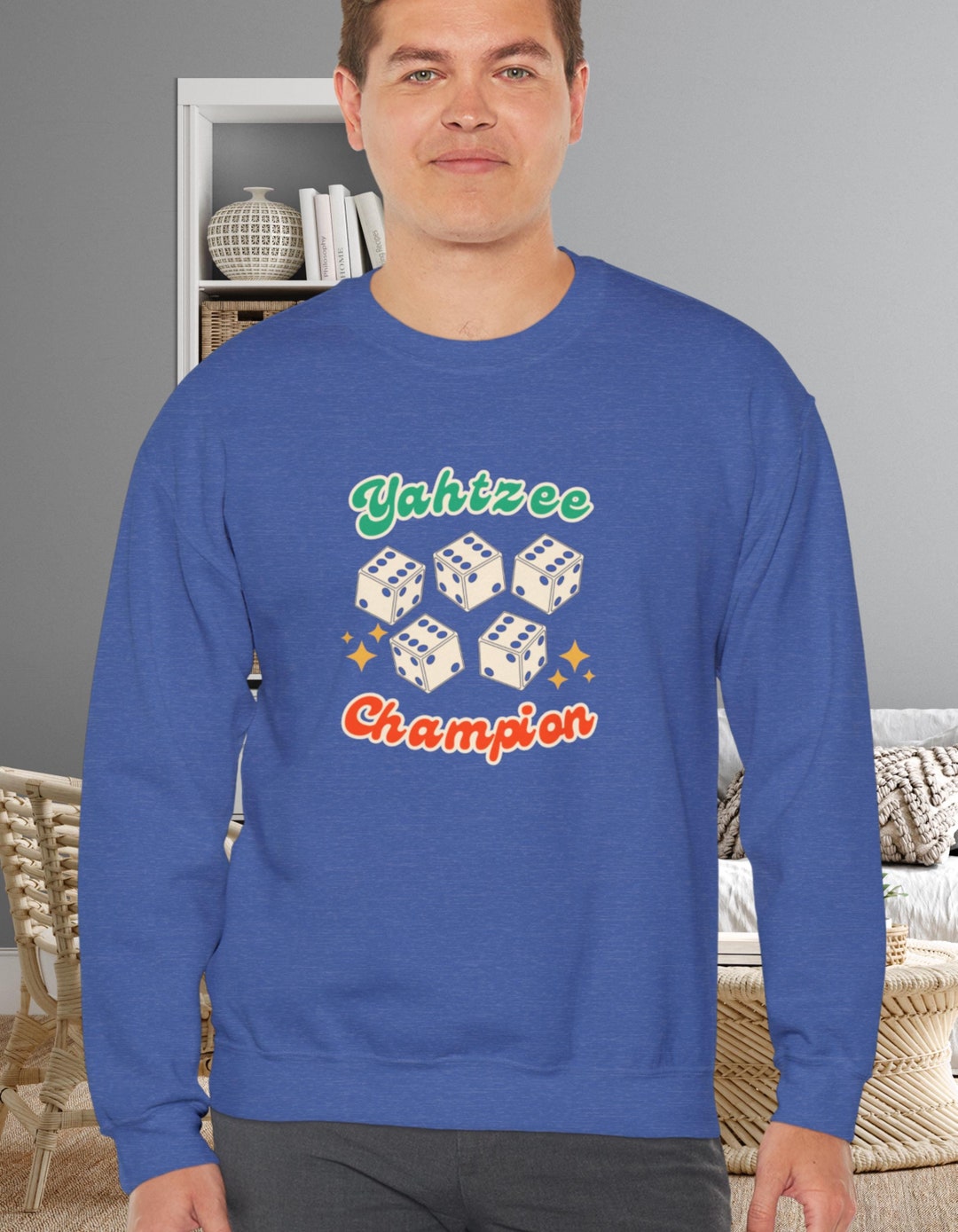Yahtzee Champion Unisex Heavy Blend™ Crewneck Sweatshirt | Top for ...