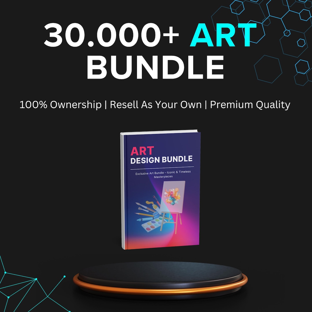 30,000+ Art Designs Bundle | MRR | Digital Artwork, Prints, Art Design ...