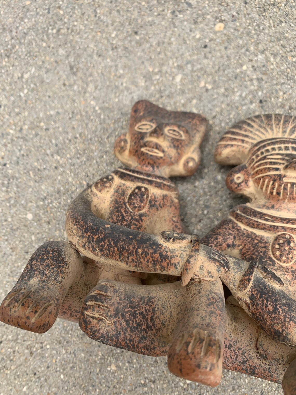 Made in Mexico Mexican Indigenous Aboriginal Tribal Two Man Vintage ...