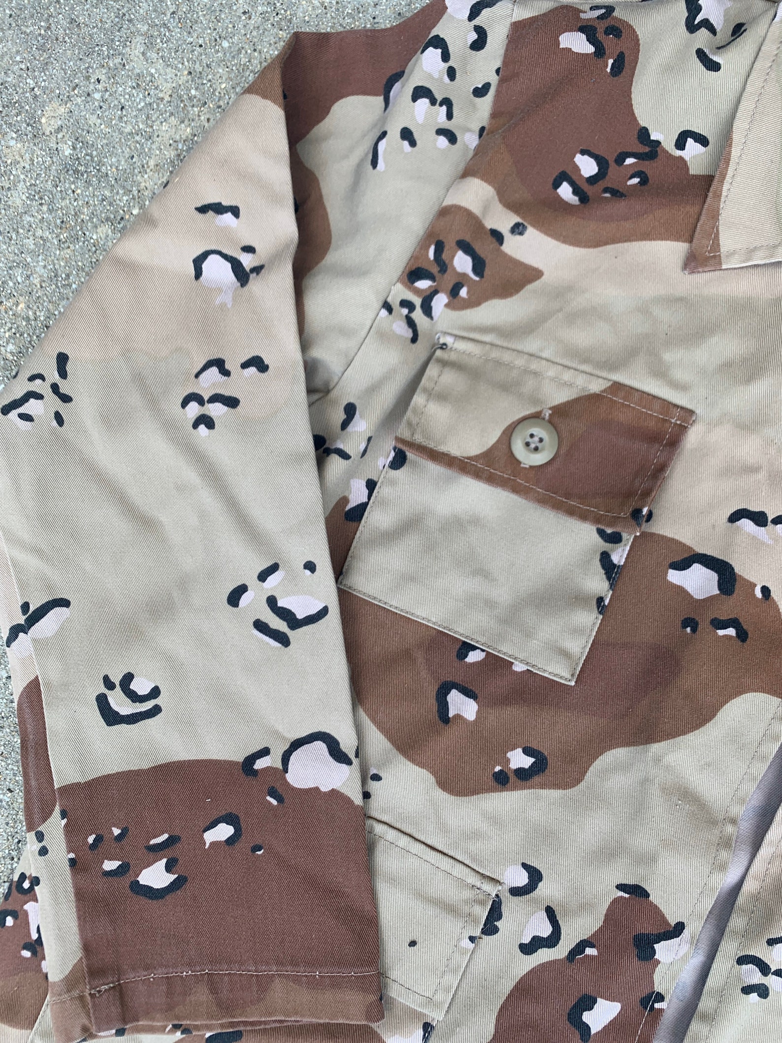 Chocolate Chip Camo Camoflage Camoflauge Vintage Army Jacket - Etsy