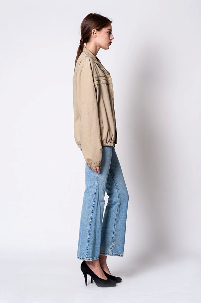 The Vintage Speedo Tan Jacket - Etsy