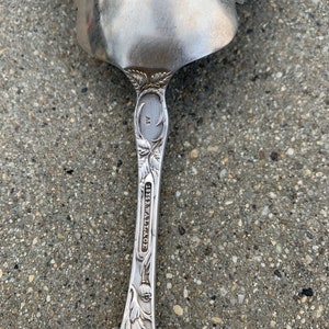 1835 R Wallace Big Antique Spoon and Coin Silver 10.15 S. Kirk & Son ...
