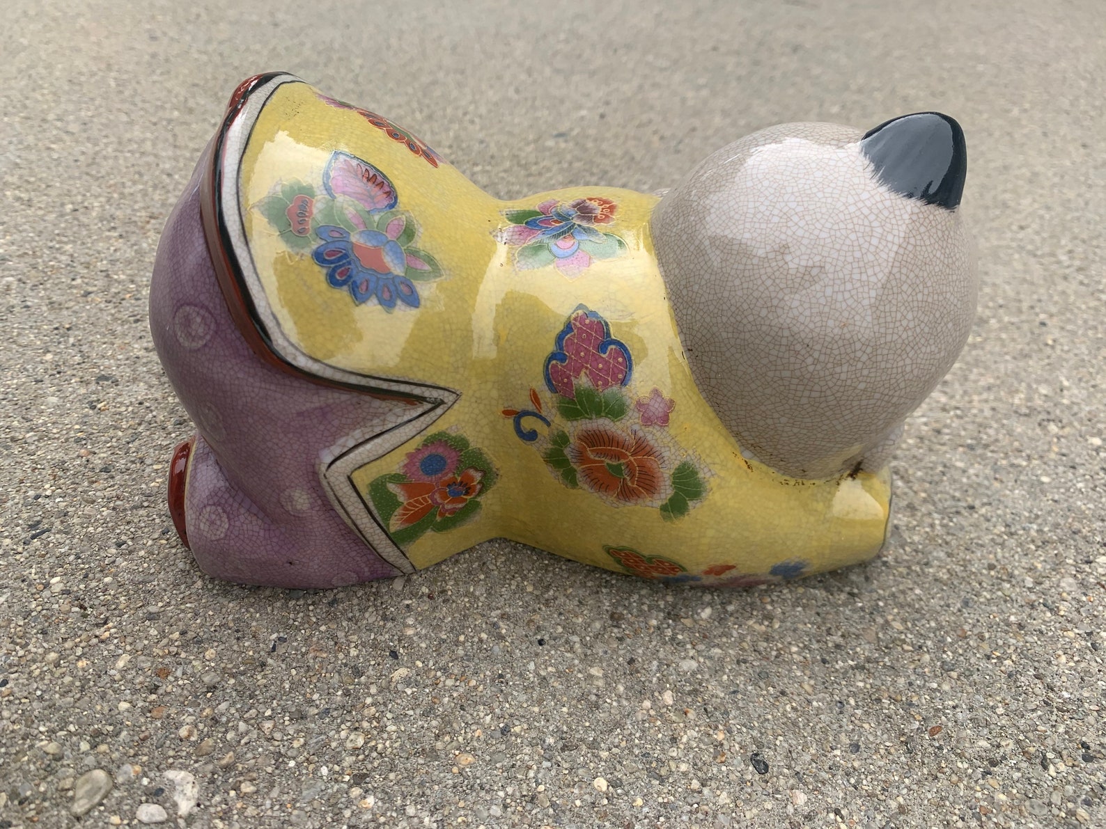 Crawling Chinese Baby Boy Vintage Porcelain Statue Asian - Etsy