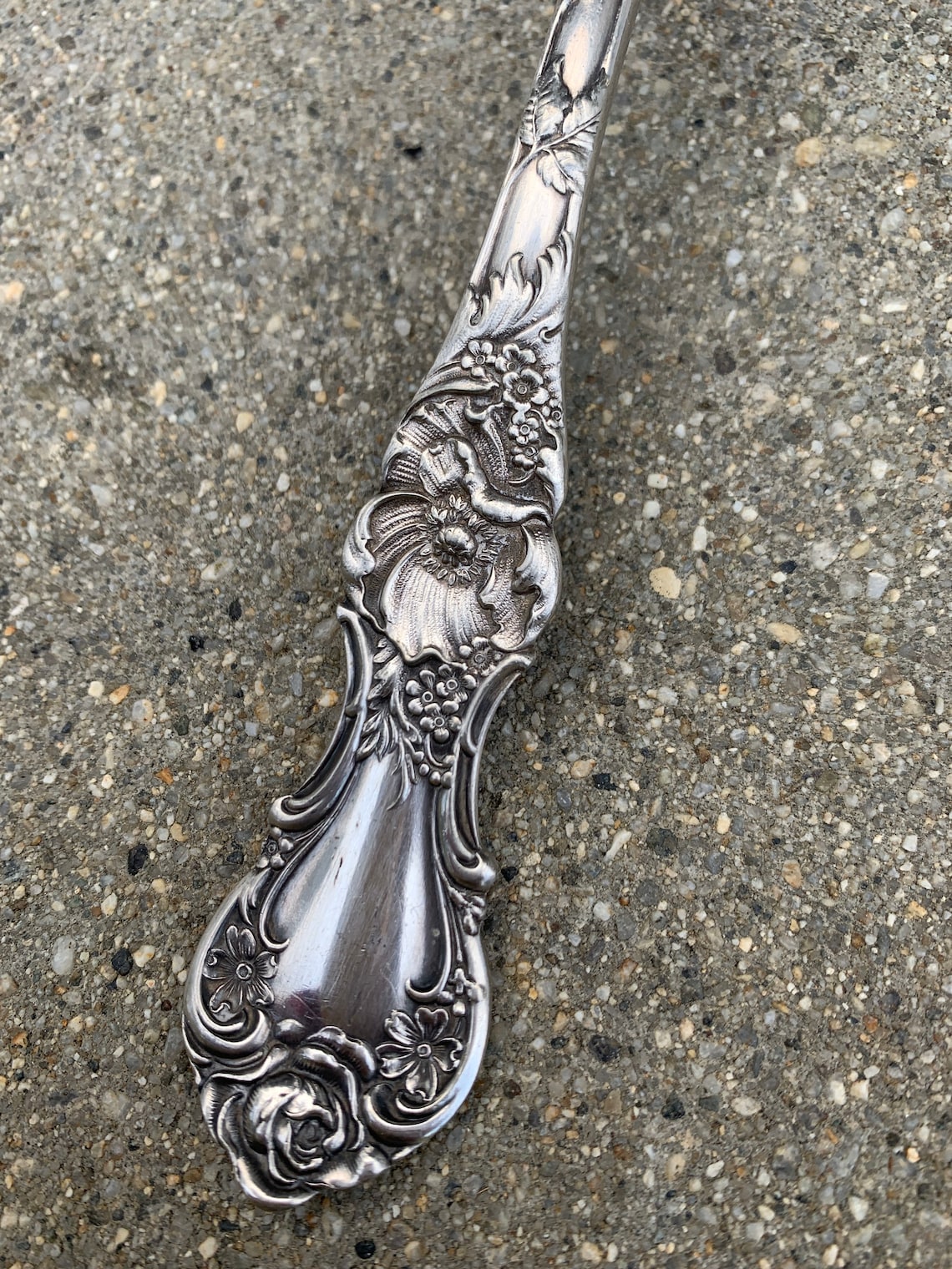 1835 R Wallace Big Antique Spoon and Coin Silver 10.15 S. Kirk | Etsy