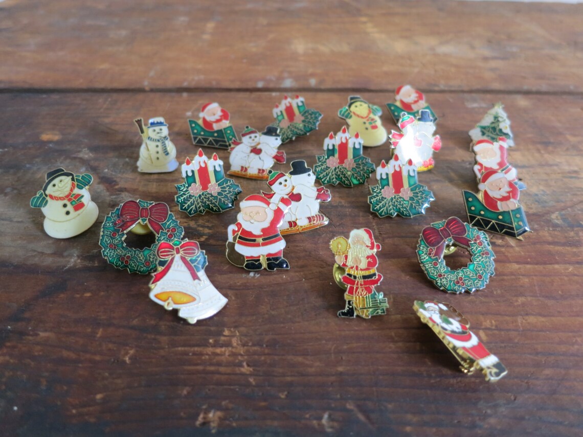 Christmas Pin Collection - Etsy