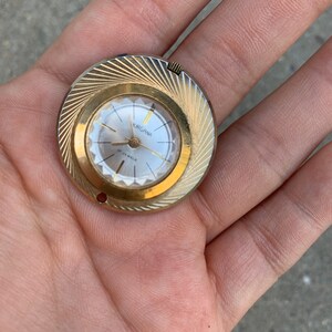 Burgana Swiss Made 17 Jewels Vintage 1960s Wind up Necklace Pendant ...