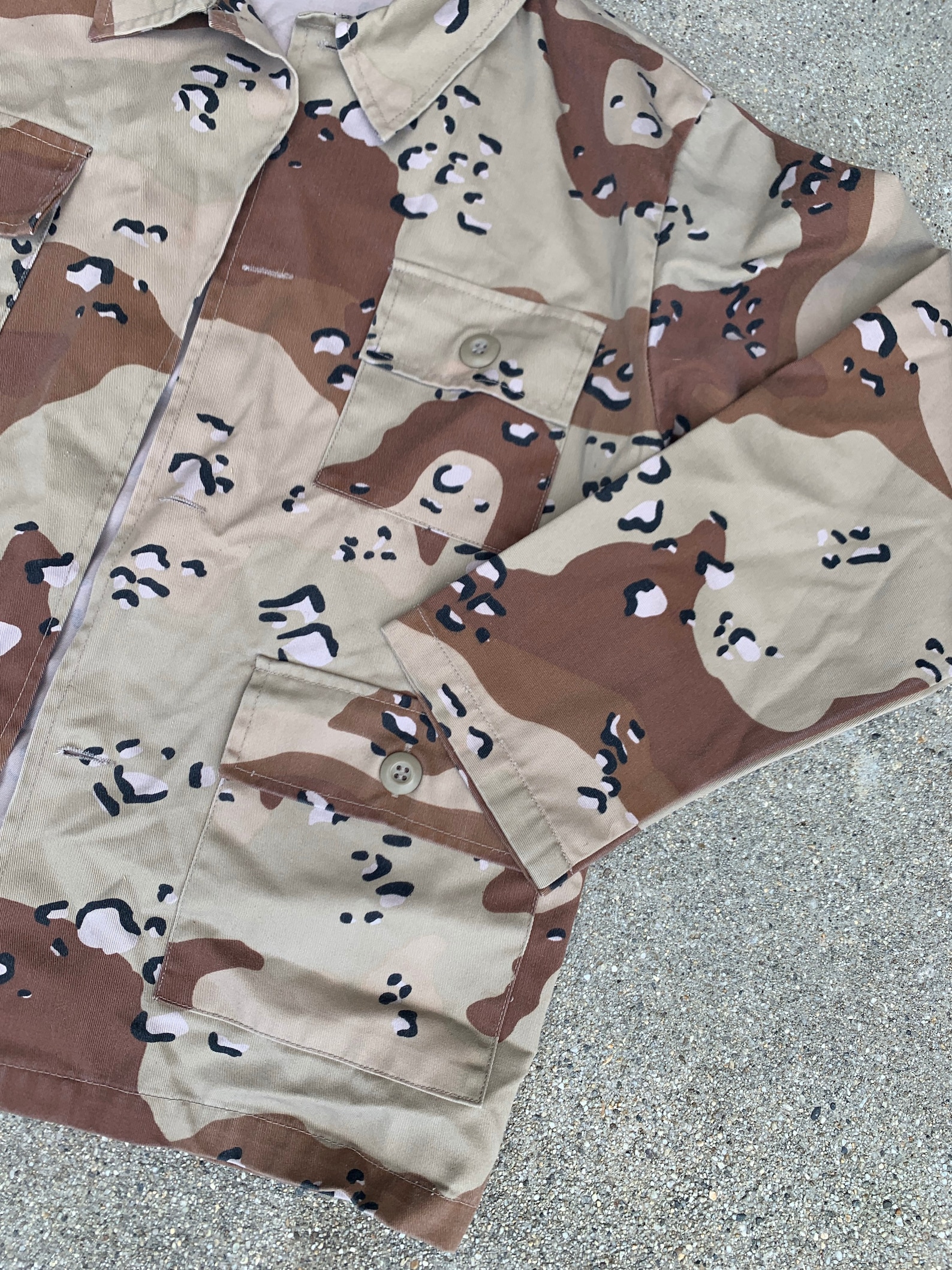 Chocolate Chip Camo Camoflage Camoflauge Vintage Army Jacket - Etsy