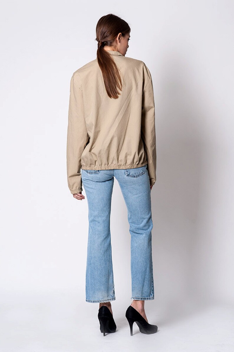 The Vintage Speedo Tan Jacket - Etsy