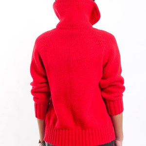 The Vintage Red Villain Sweater Cardigan - Etsy