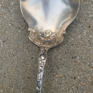 1835 R Wallace Big Antique Spoon and Coin Silver 10.15 S. Kirk & Son ...