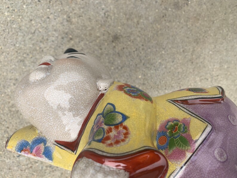 Crawling Chinese Baby Boy Vintage Porcelain Statue Asian | Etsy