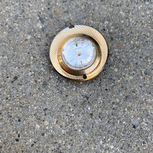 Burgana Swiss Made 17 Jewels Vintage 1960s Wind up Necklace Pendant ...