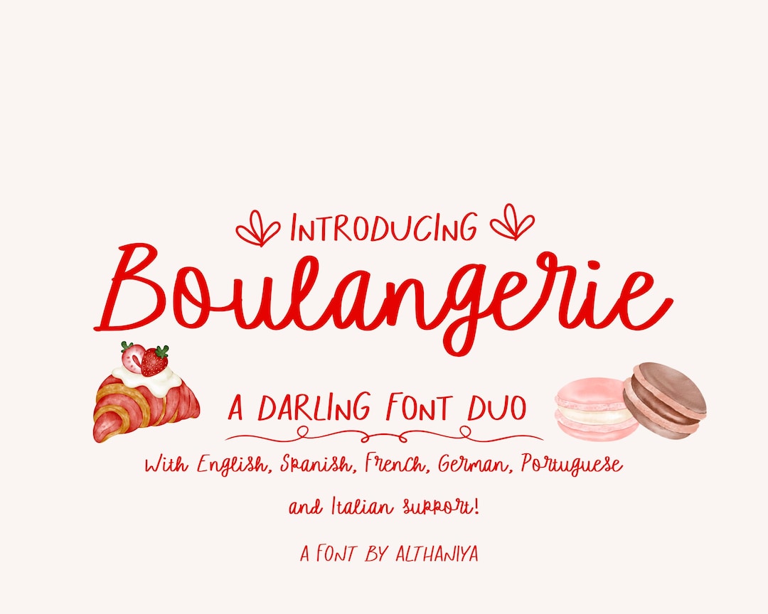 Handwritten Font Duo: Cursive & All Caps (digital Download) - Etsy