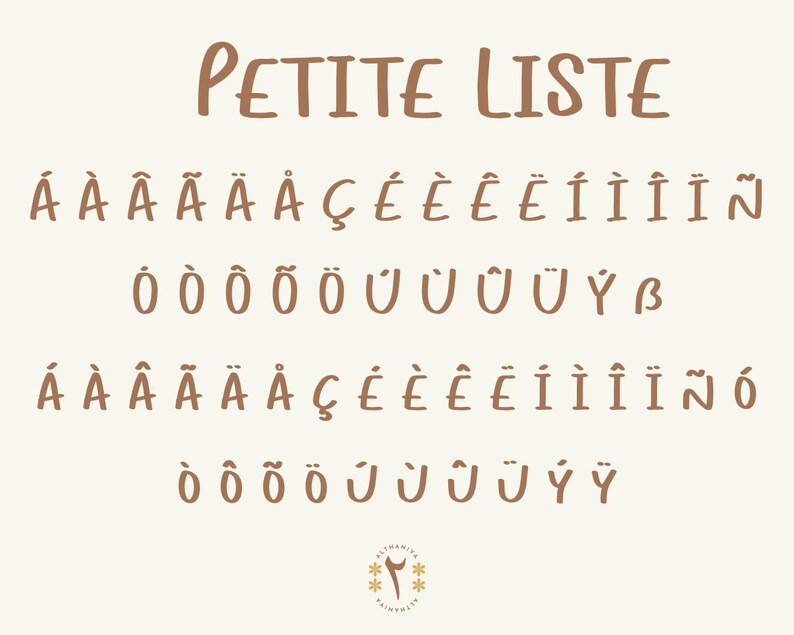 Petite Liste Font: Hand-drawn Sans Serif (OTF & TTF) - Etsy