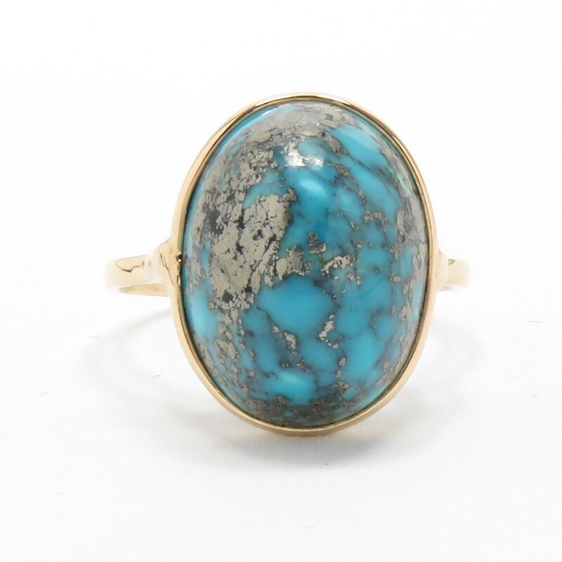 Turquoise Statement Ring - Etsy