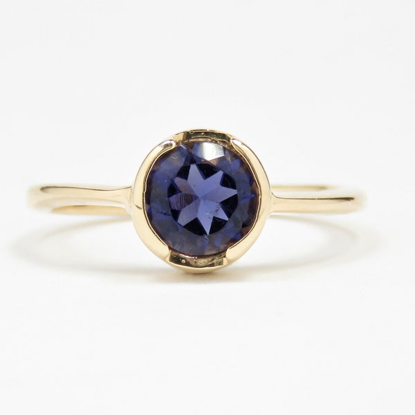 Iolite Ring - Etsy