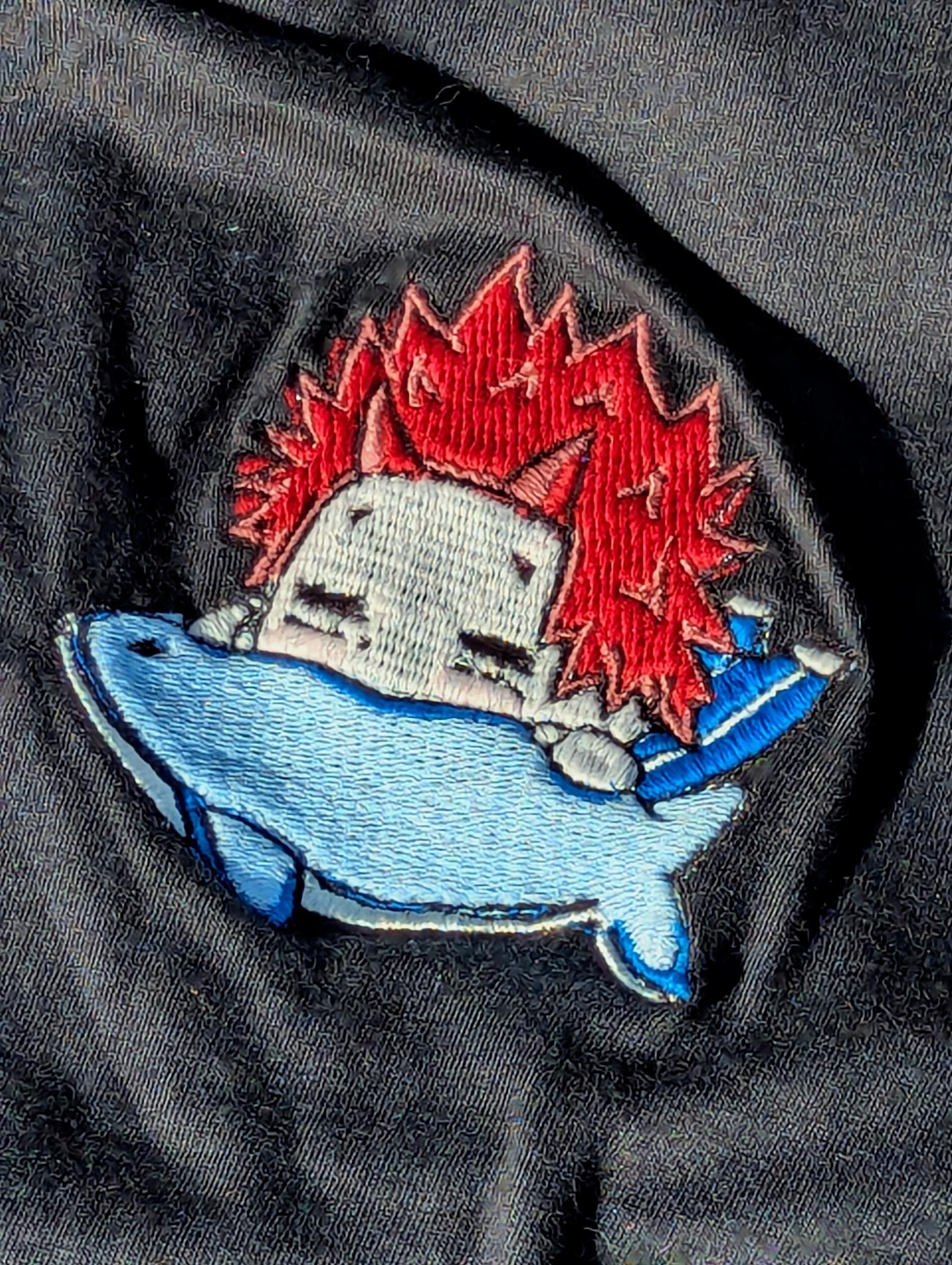 Shark Boy Kirishima MHA Anime Inspired Embroidered Shirt - Etsy