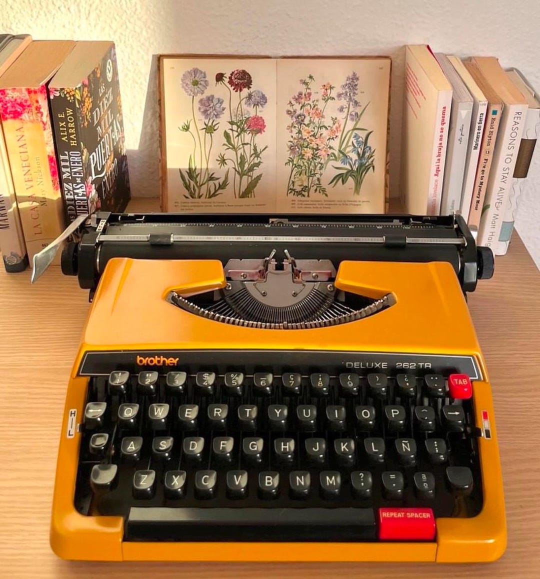 Vintage Brother Typewriter - Etsy