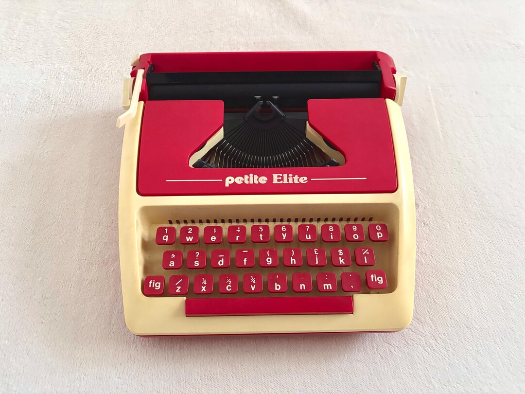 Petite Elite Children’s Typewriter - Etsy