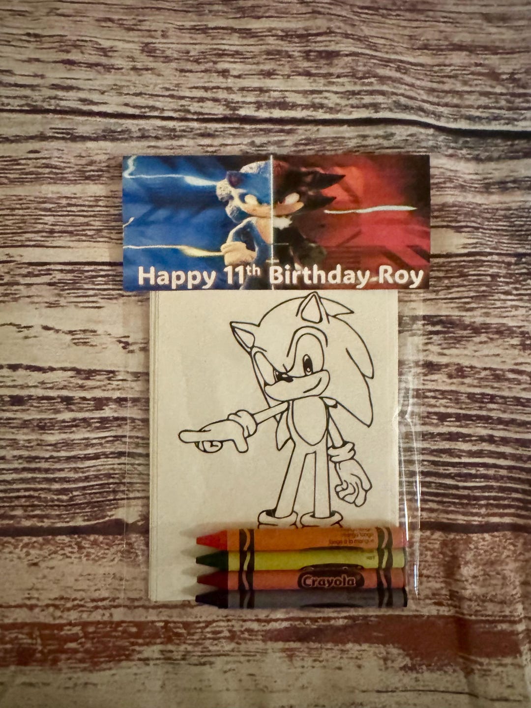 Sonic Coloring Activity Packs - Etsy