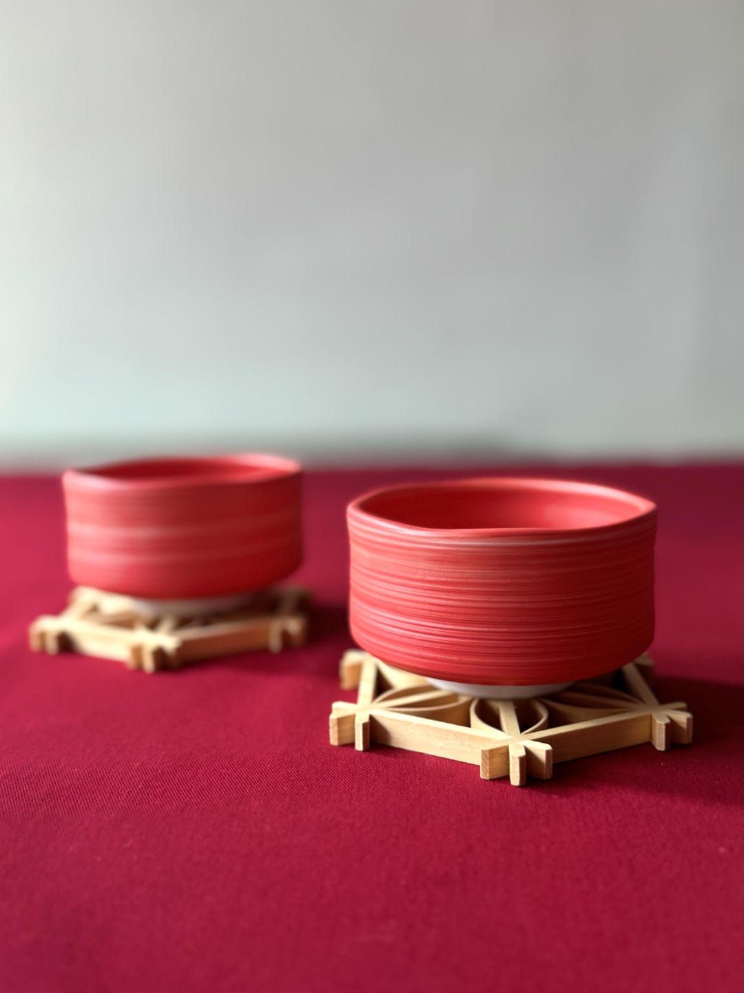 Made in Japan.matcha Cup / Matcha Bowlーa Three-dimensional Pattern ...
