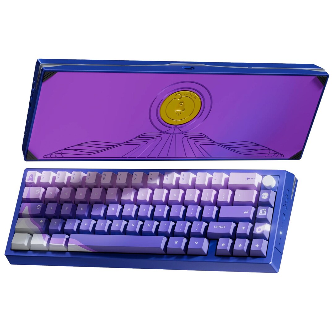 Qwertykey X Meletrix Zoom65 V3 Liftoff, Custom Aluminum Keyboard ...
