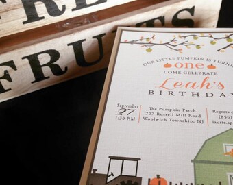 Hayride invitation | Etsy